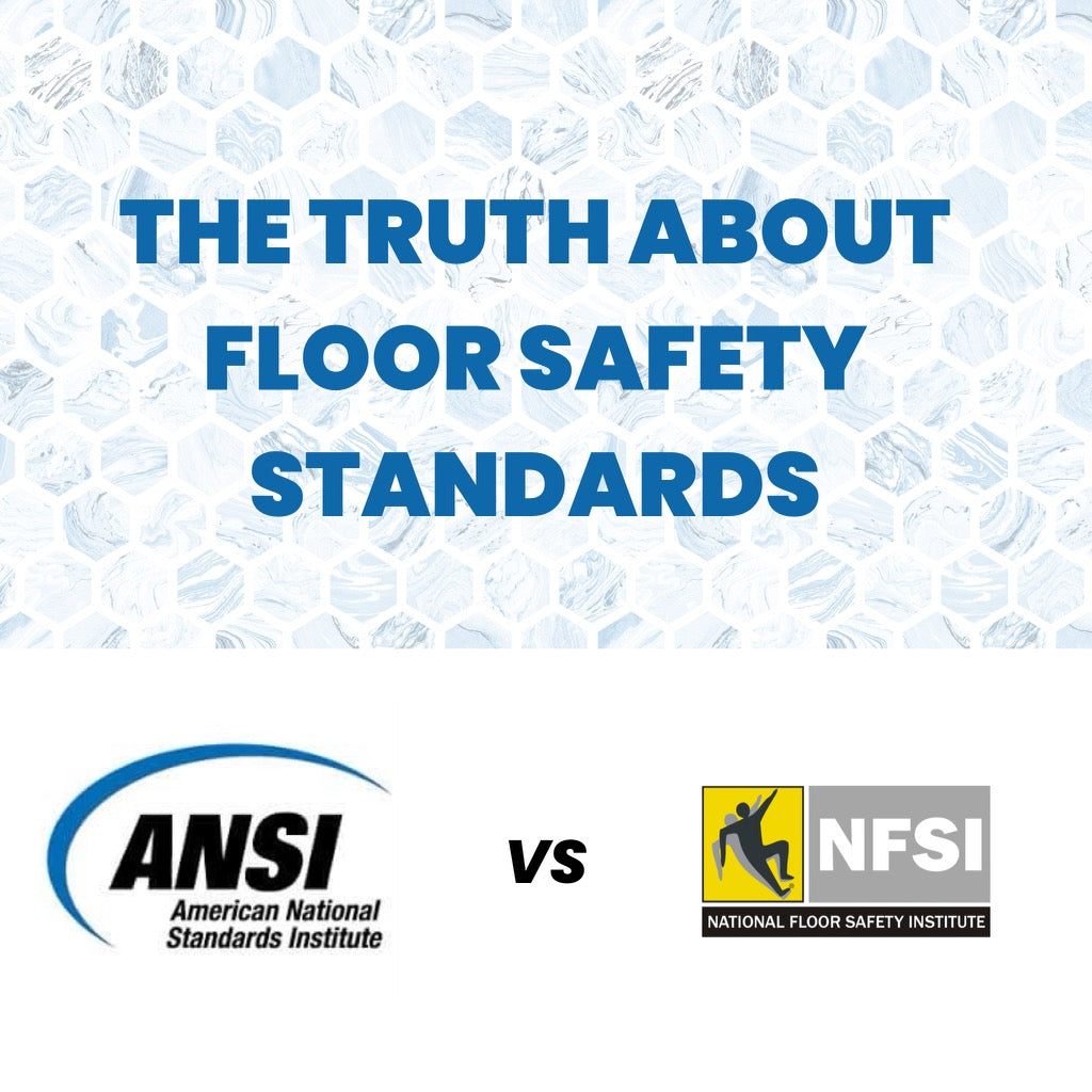 Ian Kenny ANSI A326.3 vs National Floor Safety Institute (NFSI) B101.3 ...