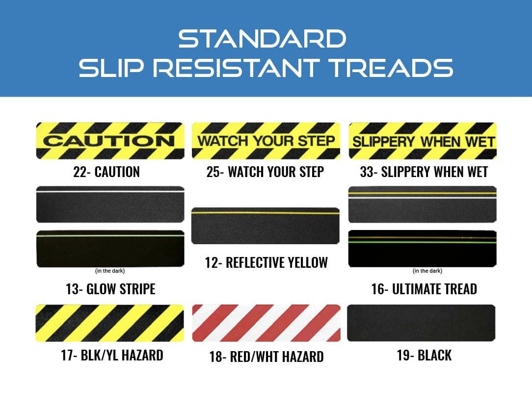 Standard Slip Resistant Treads/Tapes